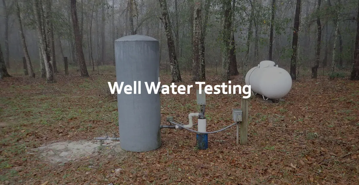 Water Testing - Wildcat Inspections